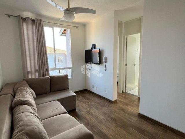 APARTAMENTO SEMI MOBILIADO 2 DORMITÓRIOS COM VAGA ESCRITURADA MORRO SANTANA