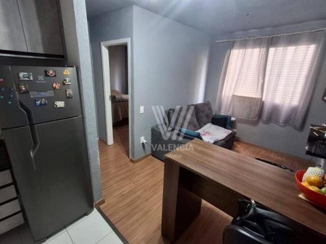 Apartamento Semi Mobiliado| 2 dormitórios | 1 Vaga | 38m² | Jd Claudia Pinhais/PR