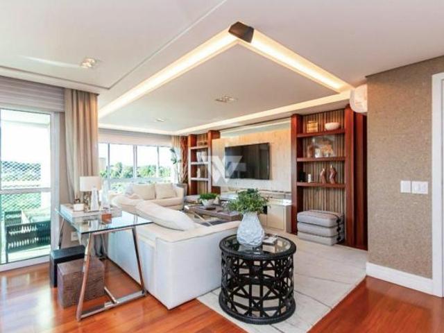APARTAMENTO SEMI MOBILIADO 3 SUÍTES 2 VAGAS 179M² FACE NORTE ECOVILLE