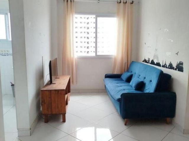 Apartamento semi mobiliado à venda na Mirim, em Praia Grande SP