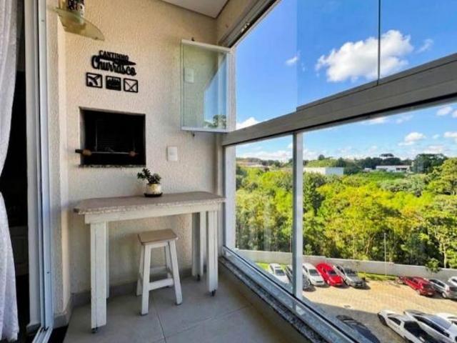 Apartamento semi mobiliado à venda no Aristocrata – São José dos Pinhais | 2 quartos 1 suíte | Con