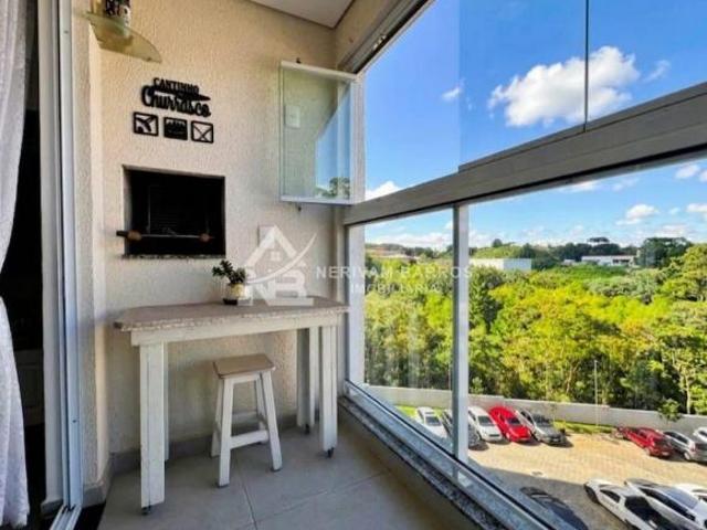 Apartamento semi mobiliado à venda no Aristocrata – São José dos Pinhais | 2 quartos 1 suíte | Con