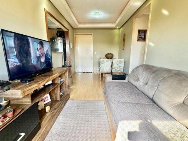 Apartamento semi mobiliado à venda no centro de canoas, com 55m² privativos, 2 dois quartos