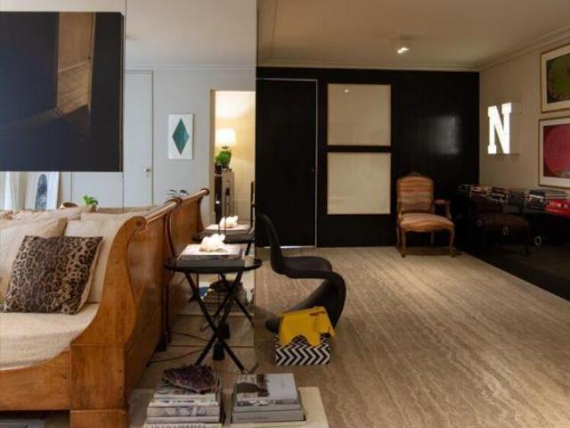 Apartamento semi mobiliado a venda com 144 m2, 2 quartos no Jardim América São Paulo SP
