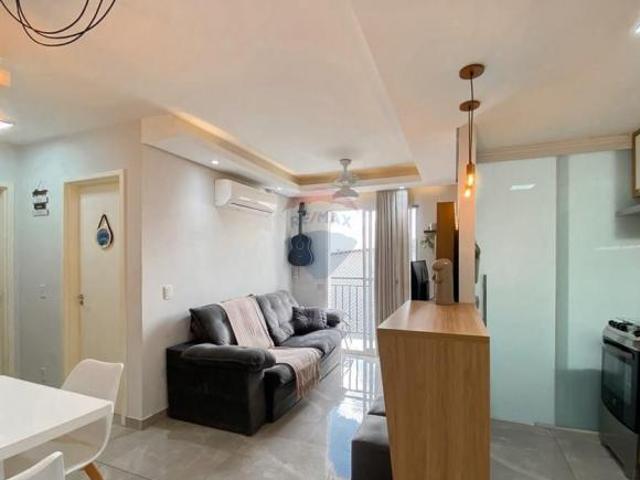 Apartamento semi mobiliado à venda em Mogi Guaçu – Cond. Villa Nova – 2 quartos 1 suíte