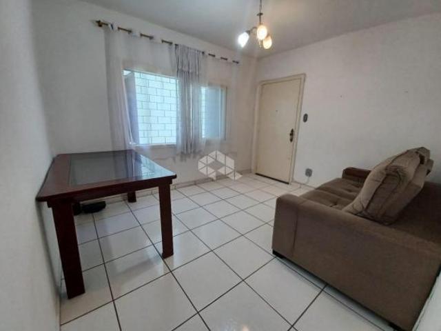 Apartamento semi mobiliado área privativa 43,58m² 1 dormitório próximo Estação N