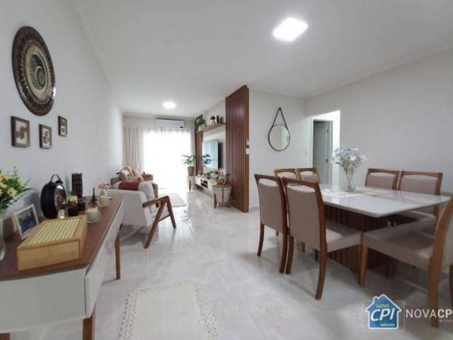 Apartamento SEMI MOBILIADO com 3 Quartos no Caiçara em Praia Grande/SP
