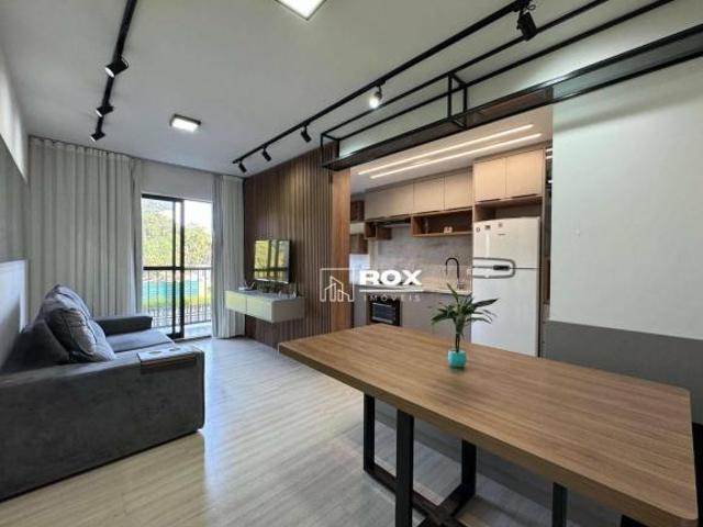 Apartamento semi mobiliado com 3 quartos, sendo 1 suíte à venda em condomínio fechado Cajuru Cur