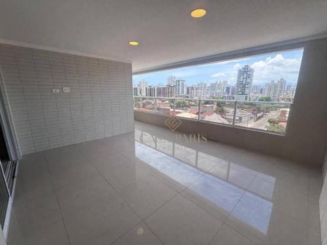 Apartamento SEMI MOBILIADO com 3 suítes à venda, 127 m² por R$ 1.200.000 Canto do Forte Praia Gr