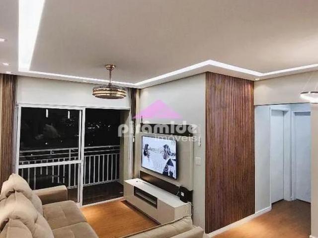 Apartamento semi mobiliado com 2 dormitórios, 1 suíte para venda, 68 m² por R$ 595.000,00 Jardim A