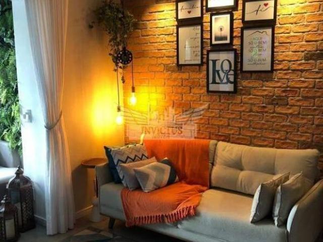 Apartamento Semi Mobiliado com 2 Dormitórios no Condomínio Varandas Santo André à Venda!