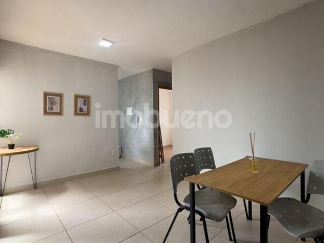 Apartamento semi mobiliado com 2 quartos, 40m², em condomínio fechado