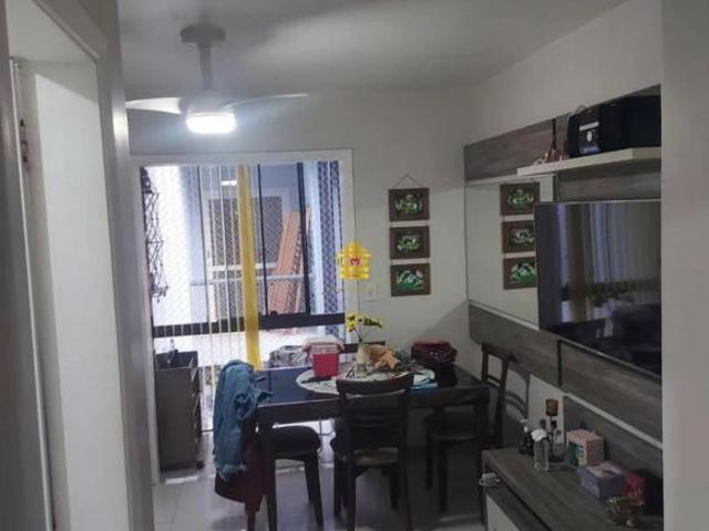 Apartamento semi Mobiliado, com sacada e churrasqueira