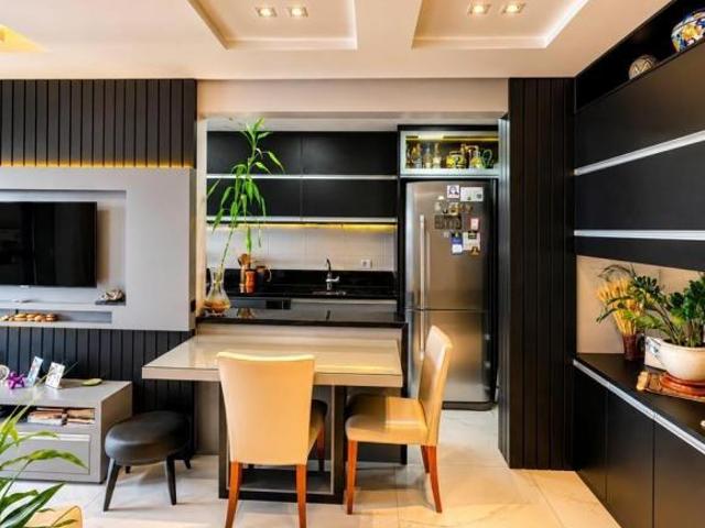 Apartamento Semi mobiliado com Vista Definitiva no Centro de São José dos Pinhais