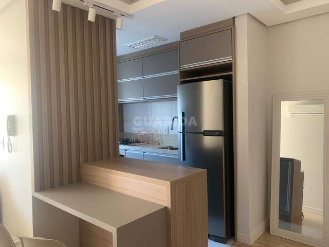 Apartamento semi mobiliado de 1 e 1 vaga dormitório no bairro Bom Fim COD: 16928