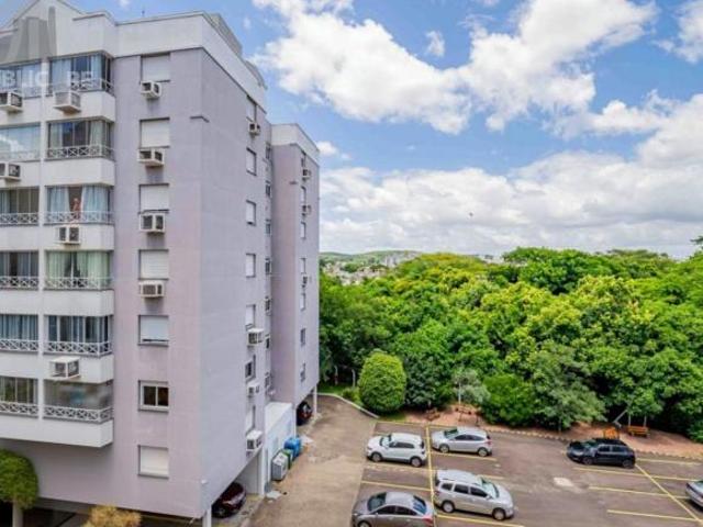 Apartamento semi mobiliado de 3 quartos, elevador, 1 vaga no bairro Cavalhada