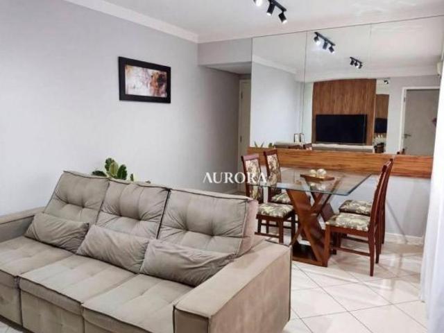 Apartamento semi mobiliado no edifício Vilhena com 2 dormitórios sendo uma suíte à venda, 63 m²