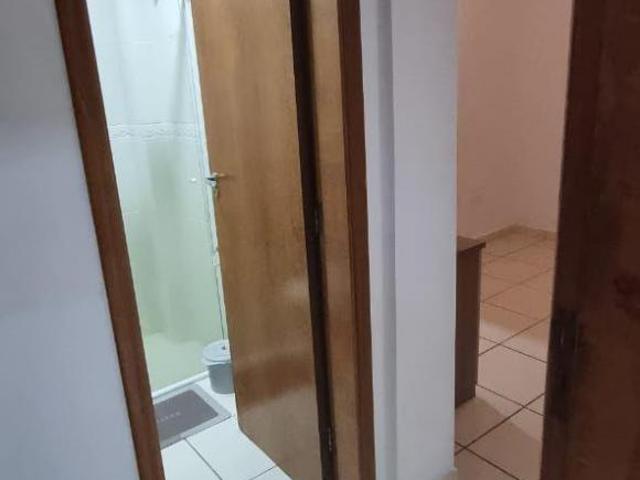 Apartamento semimobiliado mobiliado no Boqueirão, em Praia Grande SP