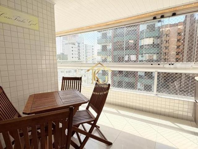 Apartamento Semimobiliado de 2 Quartos em Guilhermina, Praia Grande SP