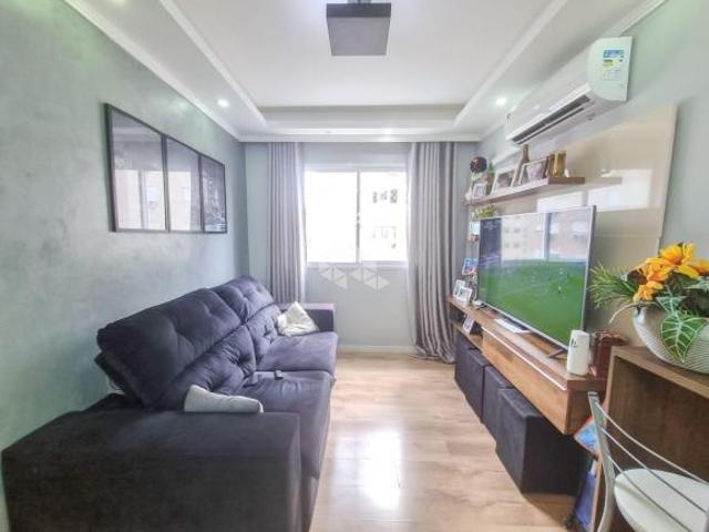 Apartamento semimobiliado de 3 dormitórios com vaga de garagem no Moradas Clube