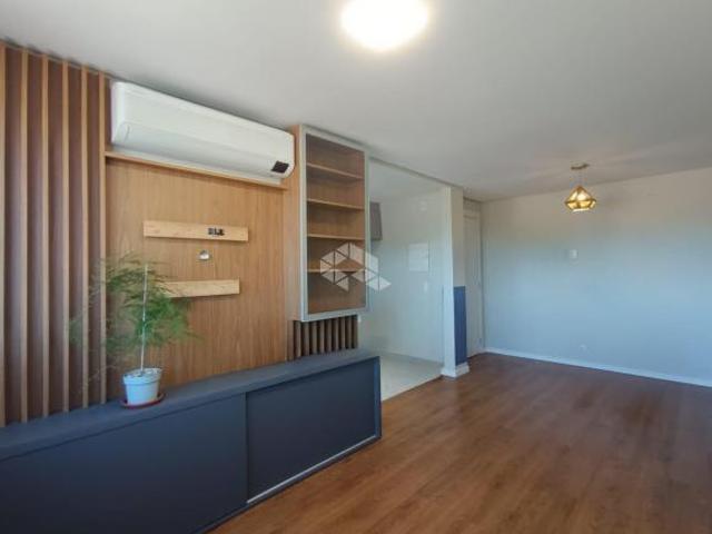 APARTAMENTO SEMIMOBILIADO 2 DORMITÓRIOS COM VAGA COBERTA E ESCRITIRADA E INFRAESTRUTURA DE CLUBE COM