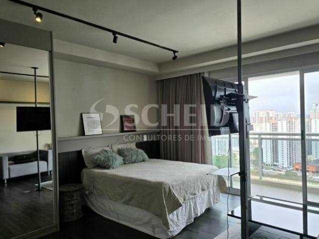 Apartamento sendo 1 studio a venda, mobiliado,1 quarto, 1 banheiro, 1 vaga, Chacara Santo Antonio