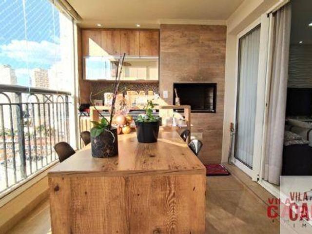 Apartamento simplesmente Maravilhoso no Tatuapé, com 94 m² e de PORTEIRA FECHADA 3 VAGAS DE GARAGE