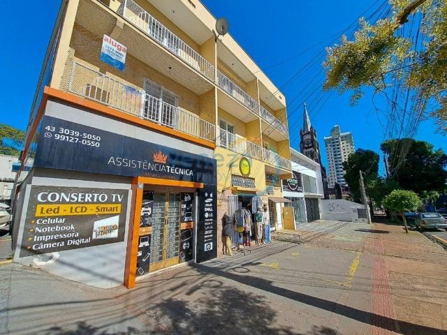 Apartamento sobreloja para alugar no Centro de Londrina/Pr