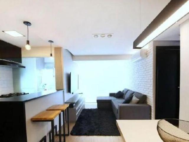Apartamento Sofisticado | 50m² | 2 Dormitórios | Chácara Santo Antônio