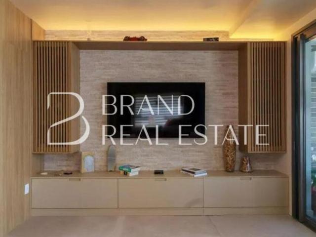 Apartamento sofisticado à venda no Brooklin Paulista 141m², mobiliado, 3 suítes e 2 vagas!
