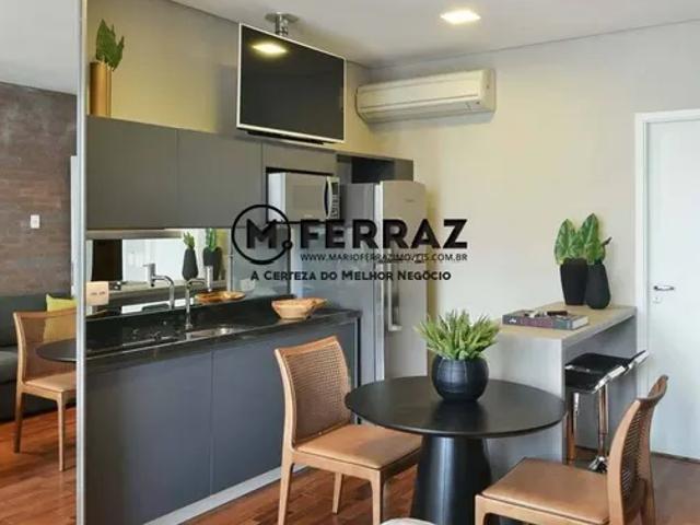 Apartamento sofisticado de 35m² à venda, pronto para morar na Vila Olímpia