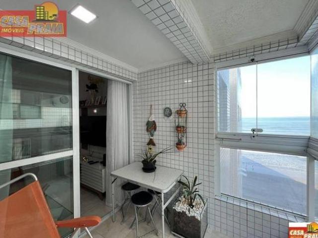 Apartamento Sol da Manhã com Vista para o Mar Com 2 dormitórios 70 m² Centro Mongaguá/SP
