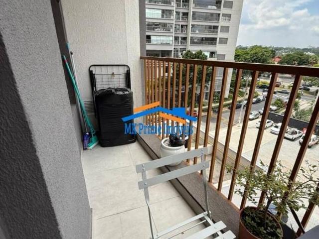 Apartamento Studio c/ 37m², c/ varanda no Condomínio La Vida Butantã/SP