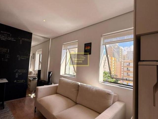 Apartamento Studio com 35 metros de área útil, para venda, na Consolação