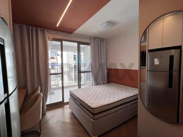 Apartamento Studio completo a venda na Vila Madalena com 27 metros com varanda