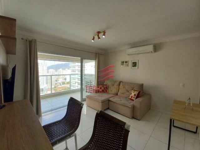 Apartamento Studio á venda 1 quarto varanda elevavor e 1 vaga de garagem na Ponta da Praia Santos/SP