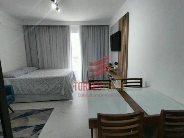 Apartamento Studio à venda, 36 m² por R$ 440.000 Gonzaga Santos/SP