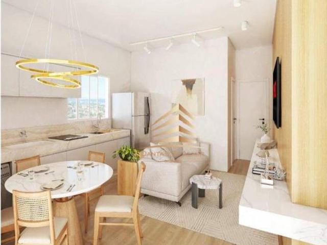 Apartamento studio a venda com terraço e lazer na cobertura