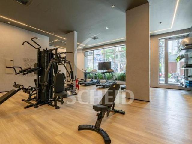 Apartamento studio à venda, em Pinheiros, 27 m², com varanda, perto metrô
