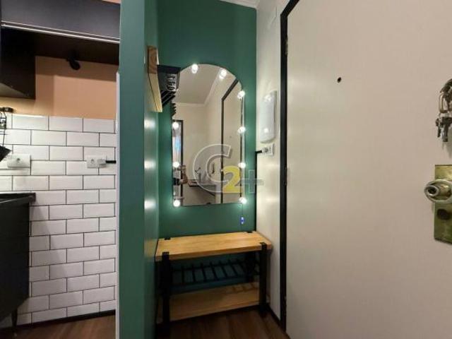Apartamento studio á venda na Bela Vista, 1 quarto, 1 suíte, 1 vaga de garagem