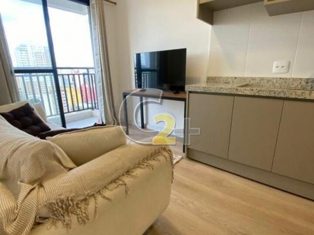 Apartamento Studio à venda na Santa Cecilia, 1 quarto sendo 1 suíte, sem vaga, mobiliado