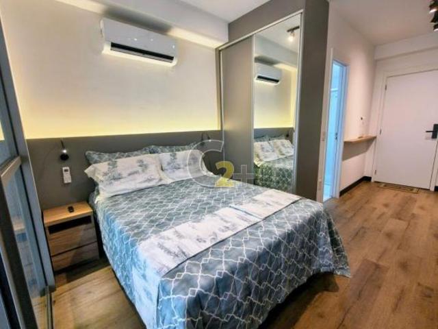 Apartamento studio á venda no Brooklin, 1 quarto, sem vaga