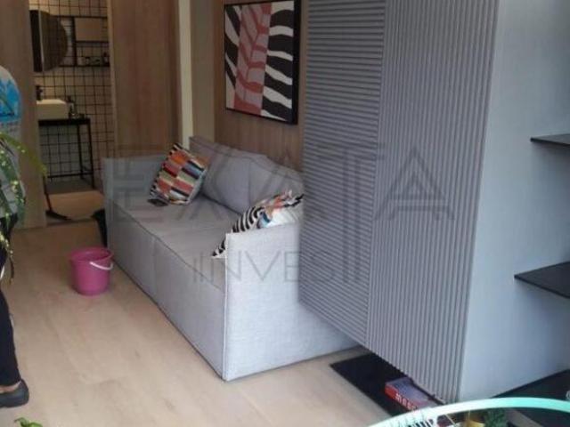 Apartamento Studio à venda no Centro de SP: Nova Republica PRONTO andar, 21.00m, sem vaga, frente A
