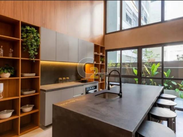 Apartamento studio á venda no Jardim Paulista, 1 quarto, sem vaga