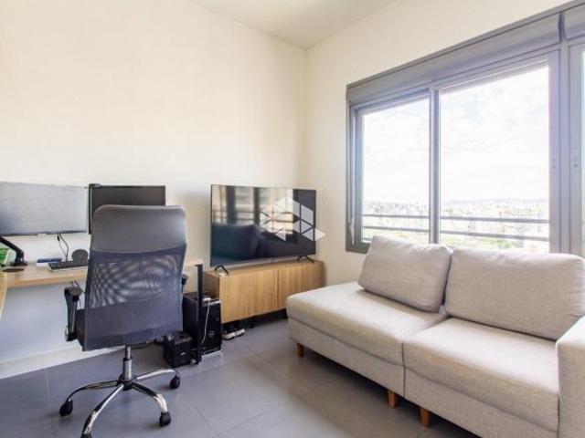 Apartamento Studio de 27m2 no bairro Cidade Baixa, em Porto Alegre/RS, com vista para o parque Reden