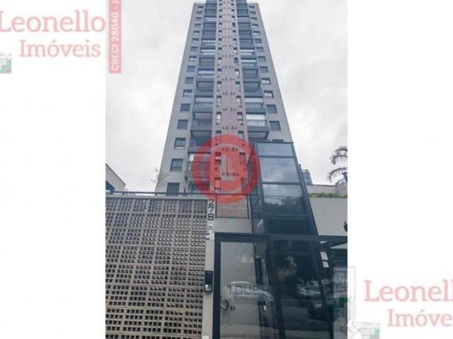 Apartamento Studio de 44m2 com 1 vaga e lazer completo à venda Bairro Campestre em Santo André SP. I
