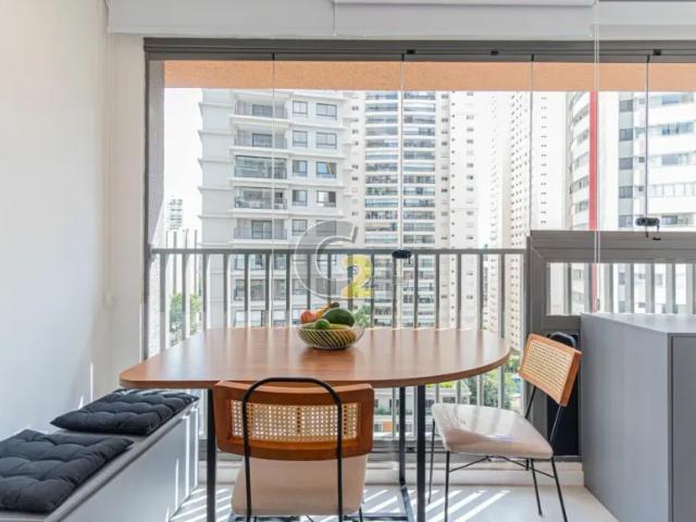 Apartamento Studio, locação, Brooklin, 1 quarto, 1 vaga