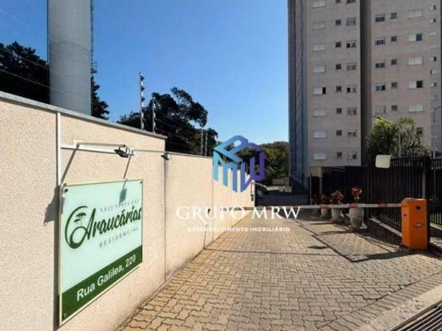 Apartamento Studio Mobiliado à Venda | 25 m² | 11º Andar | 1 Vaga | Condomínio Vale Verde das Araucá