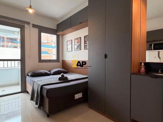 Apartamento Studio mobiliado à venda com 20m² no Jardim das Acácias