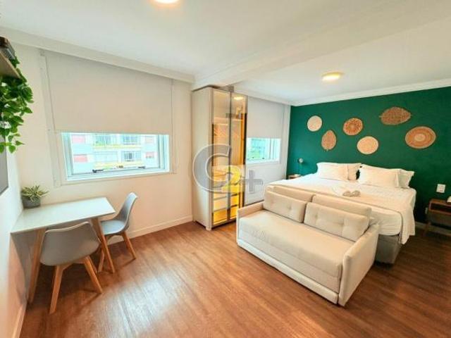 Apartamento Studio mobiliado à venda em Pinheiros com 1 quarto, sem vaga